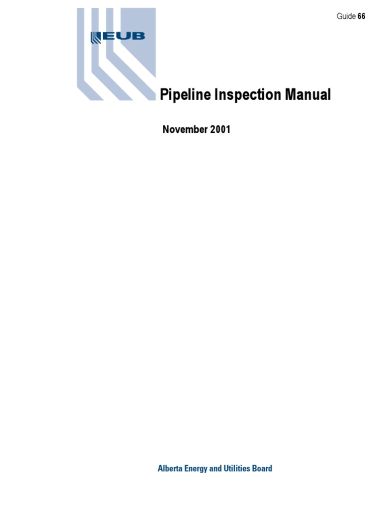 Alberta Pipeline Inspection Manual | PDF | Pipeline Transport | Pipe ...