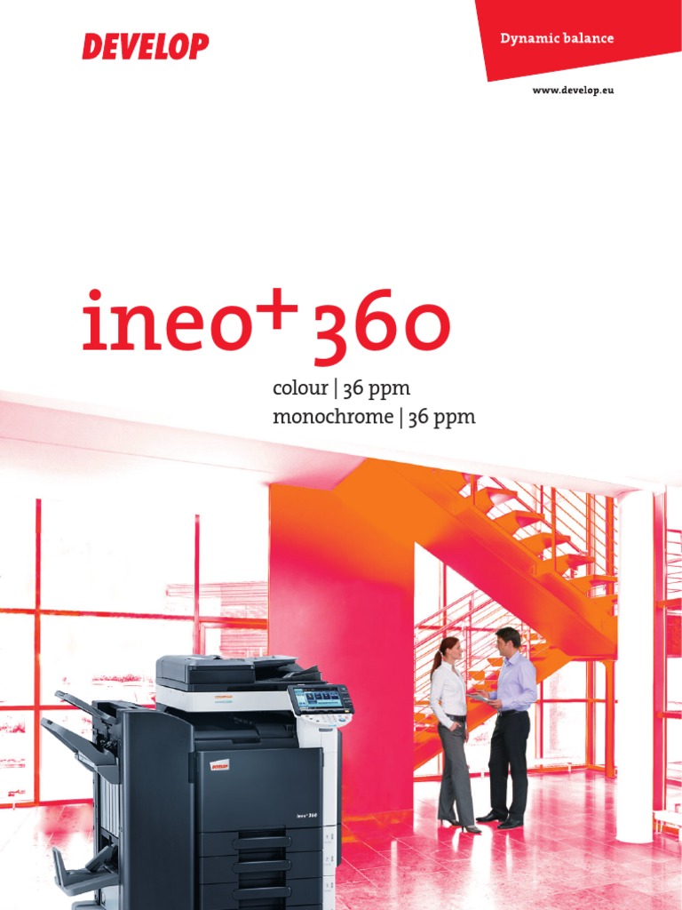 Ineo 360 - Brochure - Eng - Fin | PDF | Image Scanner | Personal Computers