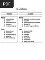 NSCA Poundage Chart | PDF