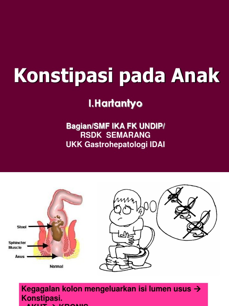 Konstipasi Anak | PDF