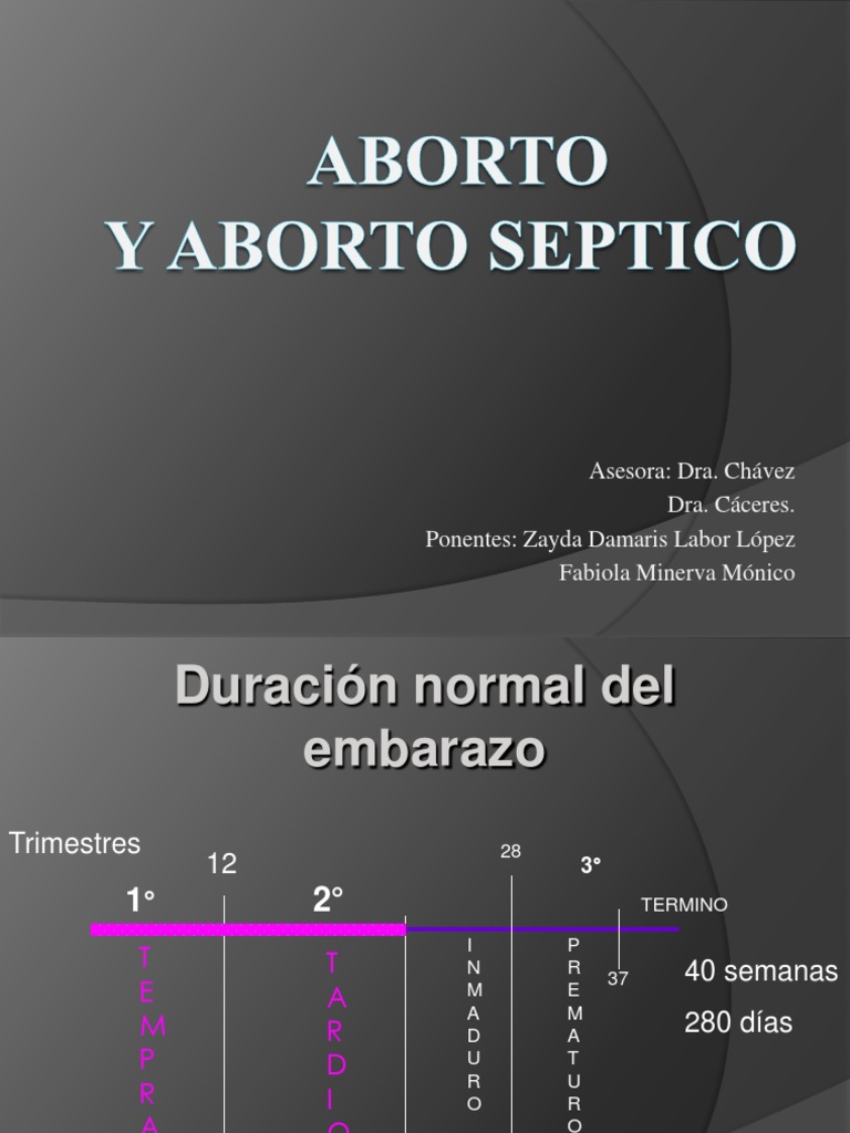 Aborto Seminario... | PDF | Aborto espontáneo | El embarazo