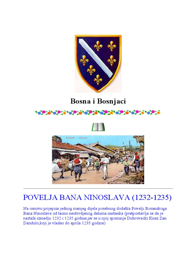 Bosna I Bosnjaci | PDF