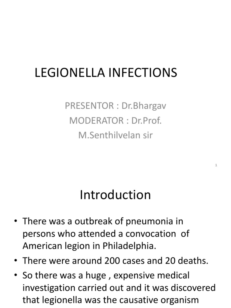 Understanding Legionella Infections | PDF | Health Sciences | Clinical ...