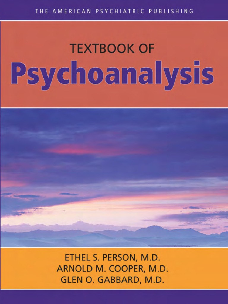 Textbook of Psychoanalysis