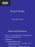 Estimation of PO2 and FiO2 Nasal Cannula NRM Non Rebreathing Mask ...