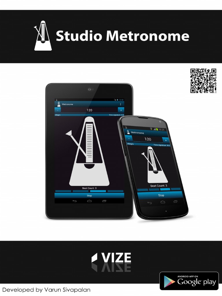 Studio Metronome App Overview | PDF | Tempo | Android (Operating System)