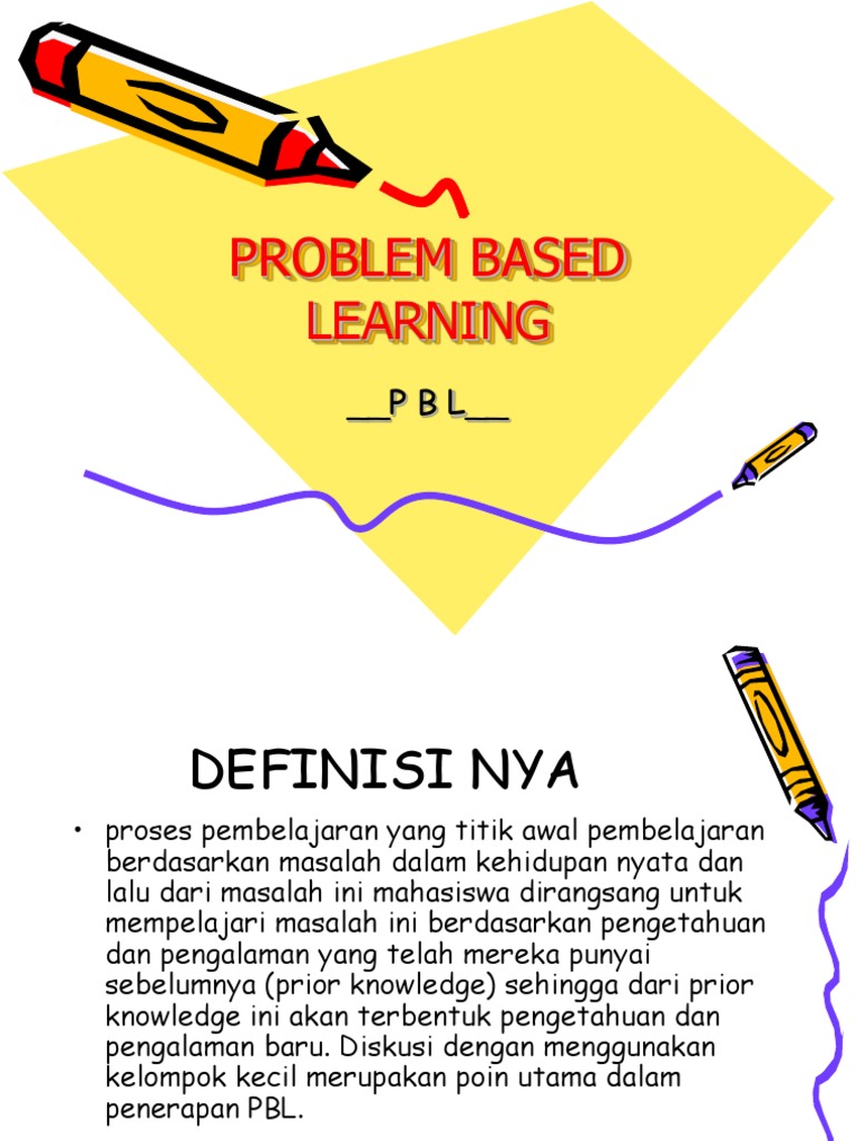 Slide Problem Based Learning | PDF