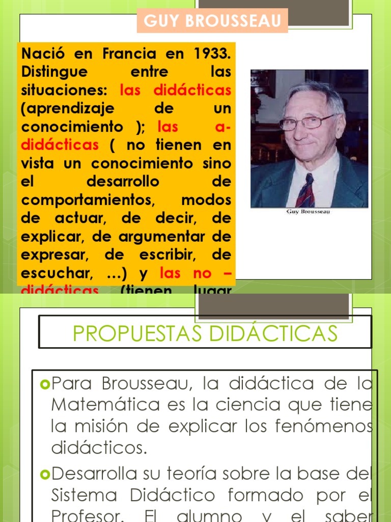 Guy Brousseau | PDF