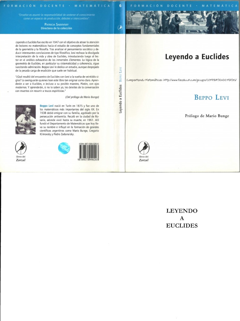 Leyendo A Euclides - Beppo Levi | PDF