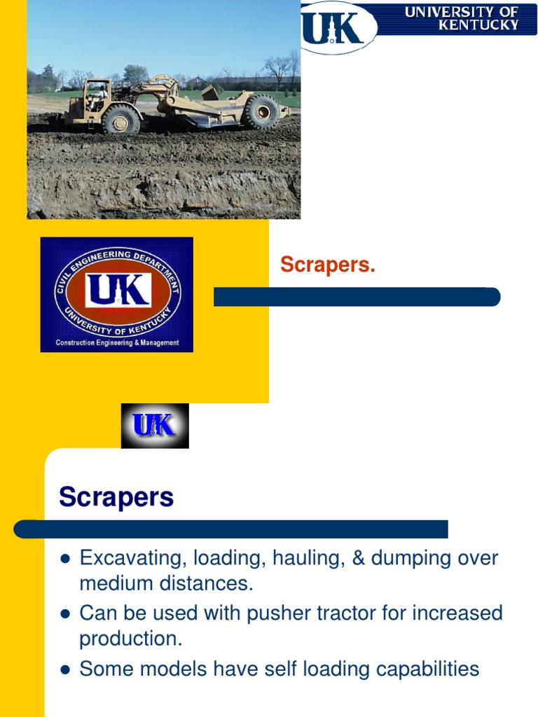 09 Scrapers | PDF | Vehicles | Mechanical Engineering