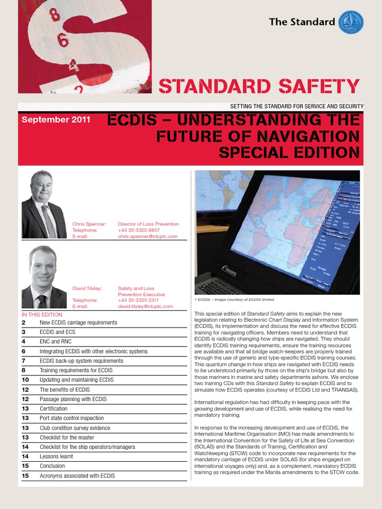 ECDIS Training and Compliance Standards | PDF | Navigator | Navigation
