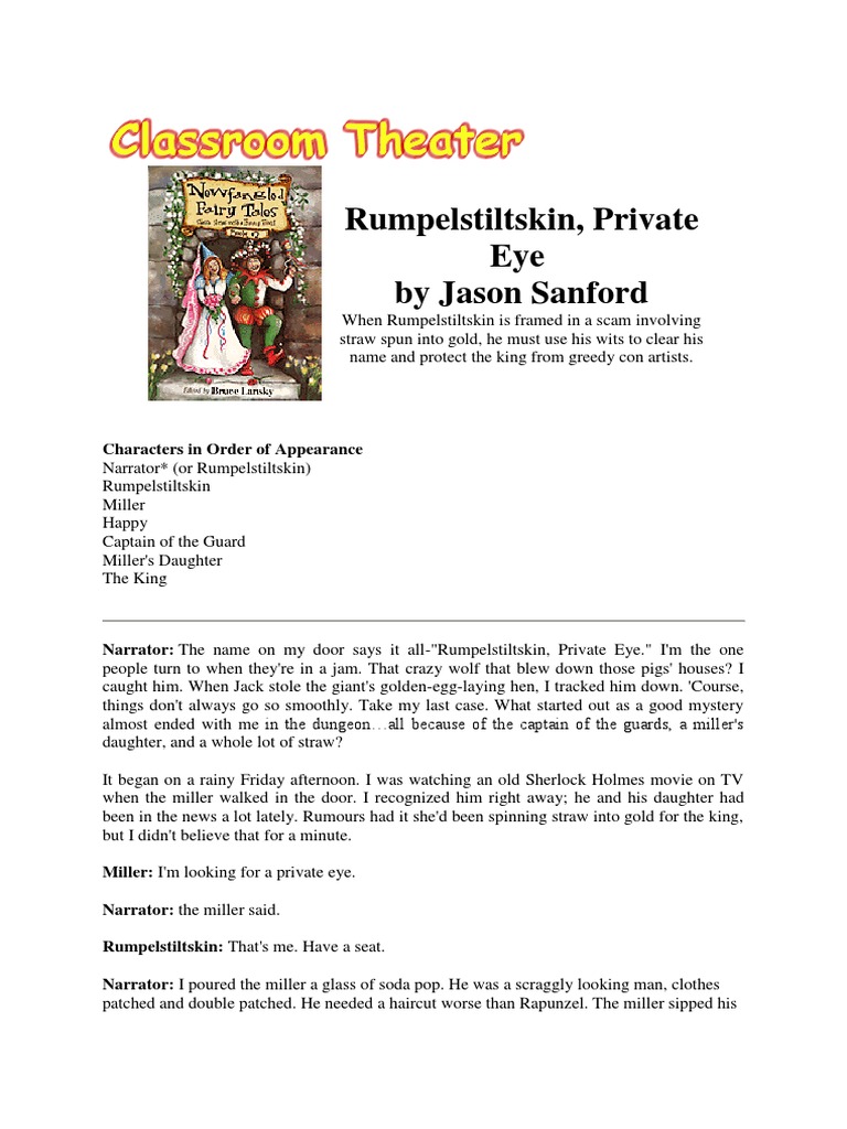 Rumpelstiltskin Characters