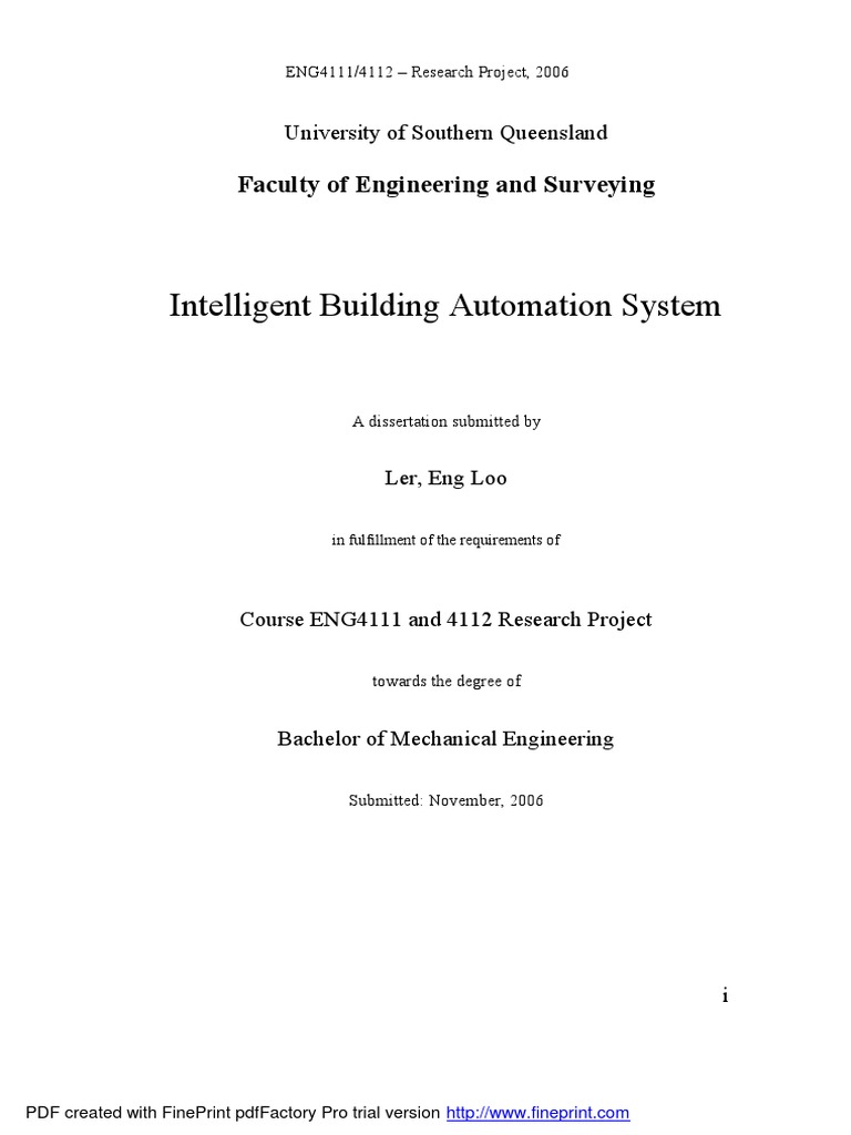 Intelligent Building Design | PDF | Building Automation | Hvac