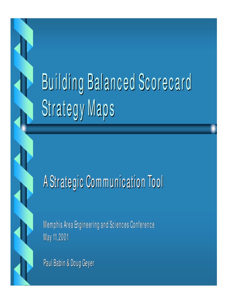 Building Balanced Scorecard Strategy Maps | Download Free PDF ...