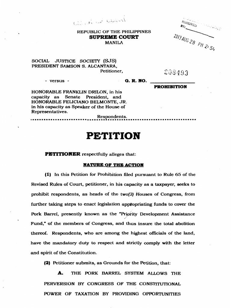 Petition: Supreme Court | PDF | United States Congress | American ...
