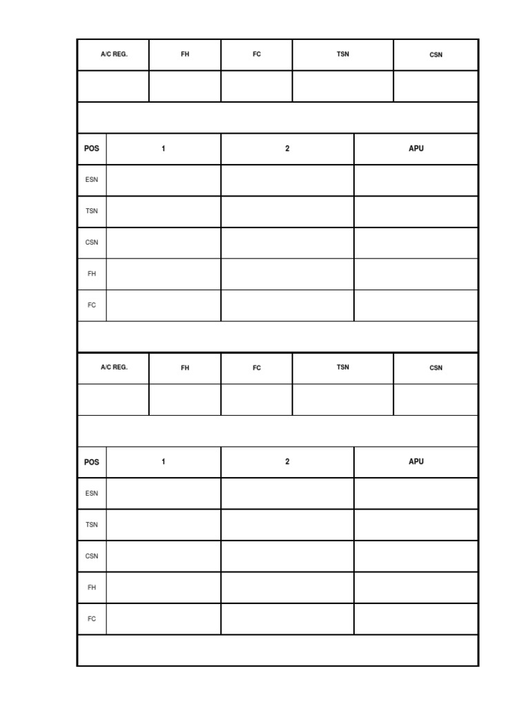 Utilization Report (Template) | PDF