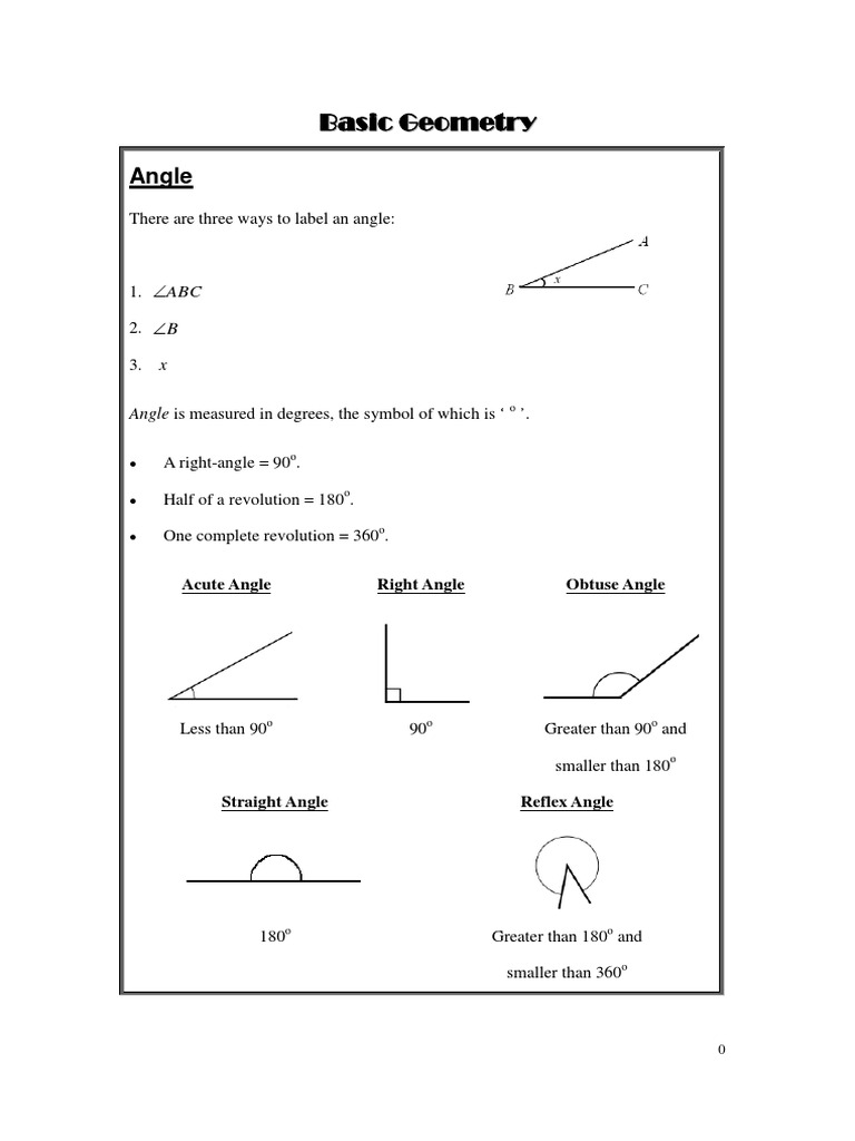 Basic Geometry STUDENT | PDF | Triangle | Classical Geometry