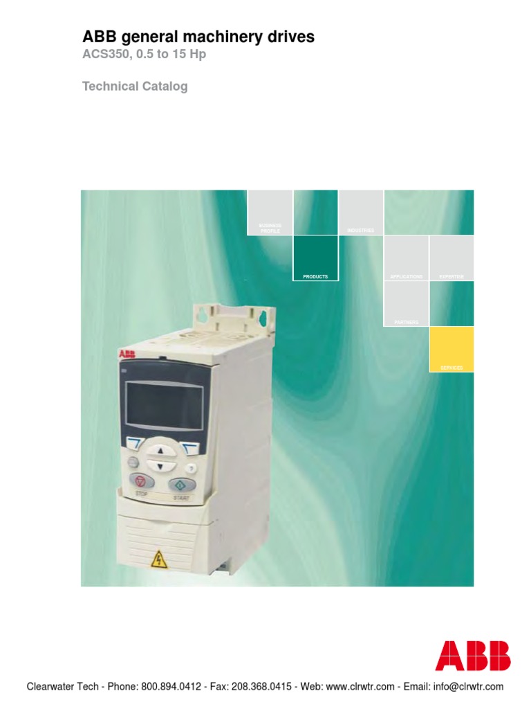 Abb Acs350 Technical Cataloge | PDF | Bipolar Junction Transistor ...