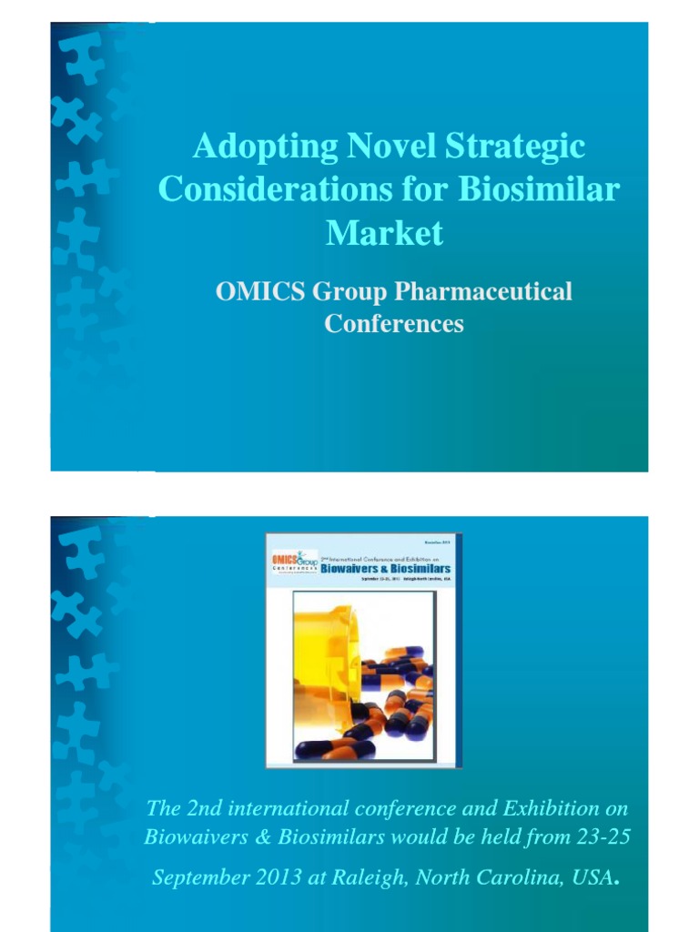 Biowaivers & Biosimilars | PDF | Biopharmaceutical | Pharmaceutical Drug