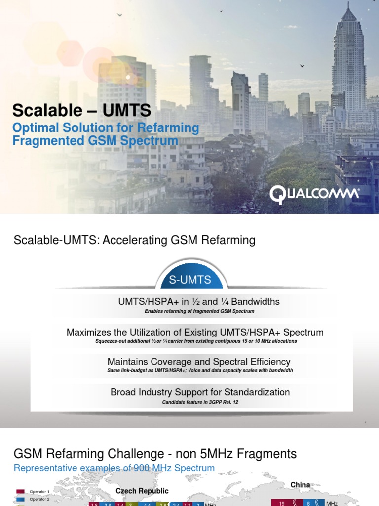 Wireless Networks Scalable Umts Overview | PDF | Gsm | Physical Layer Protocols