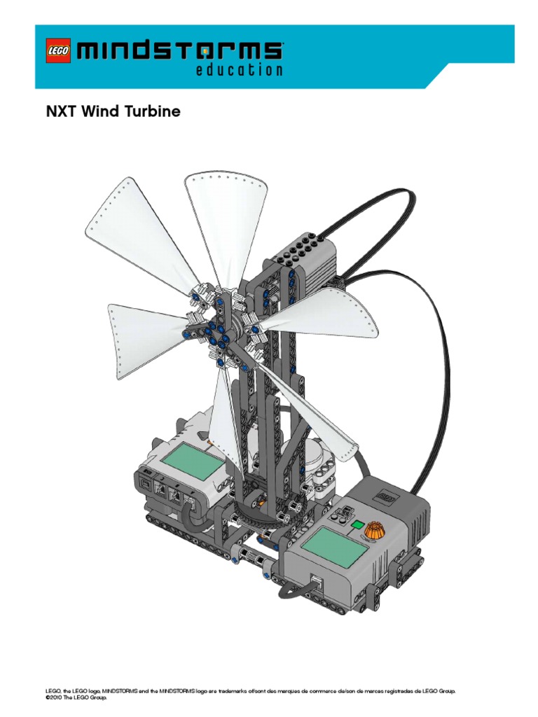 Lego Wind Turbine | PDF | Lego | Wind Turbine