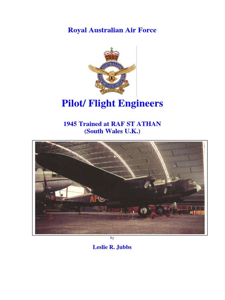 RAAF Pilot/Flight Engineers 1944-45: The Untold Story of Australian ...