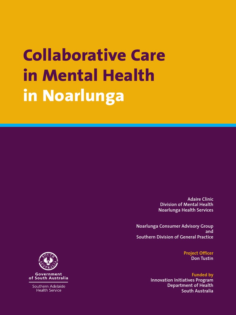 Collaborative Care in Mental Health | PDF | Mental Health | General ...
