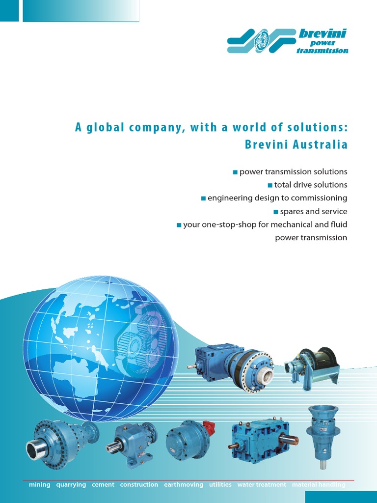 A Global Company, With A World of Solutions: Brevini Australia | PDF ...