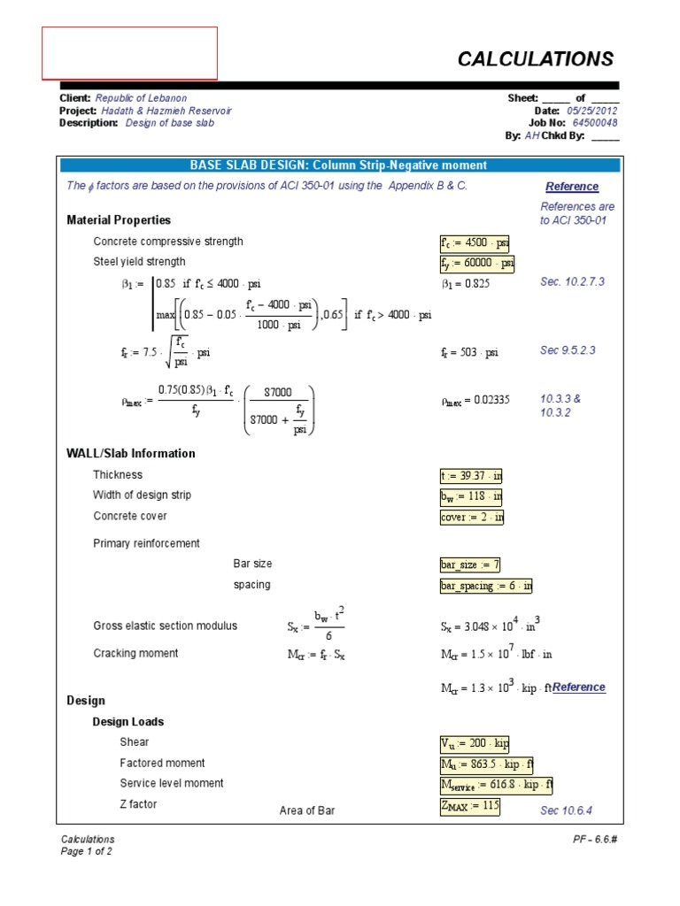 MAthcad Wall Calcs PDF | PDF | Mechanics | Structural Engineering