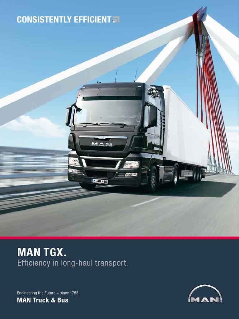 MAN TGX Presentation | PDF | Transmission (Mechanics) | Automatic ...