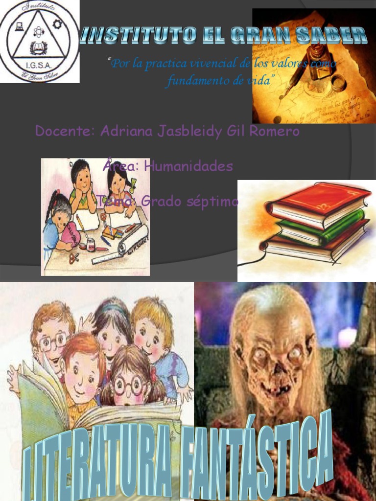 Literatura Fantástica: Elementos y Géneros | PDF