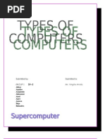 Presentation On Super Computer | PDF | Supercomputer | Computer ...