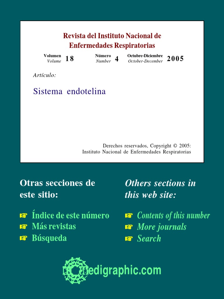 Sistema Endotelina y sus Funciones | PDF | Bioquímica | Química