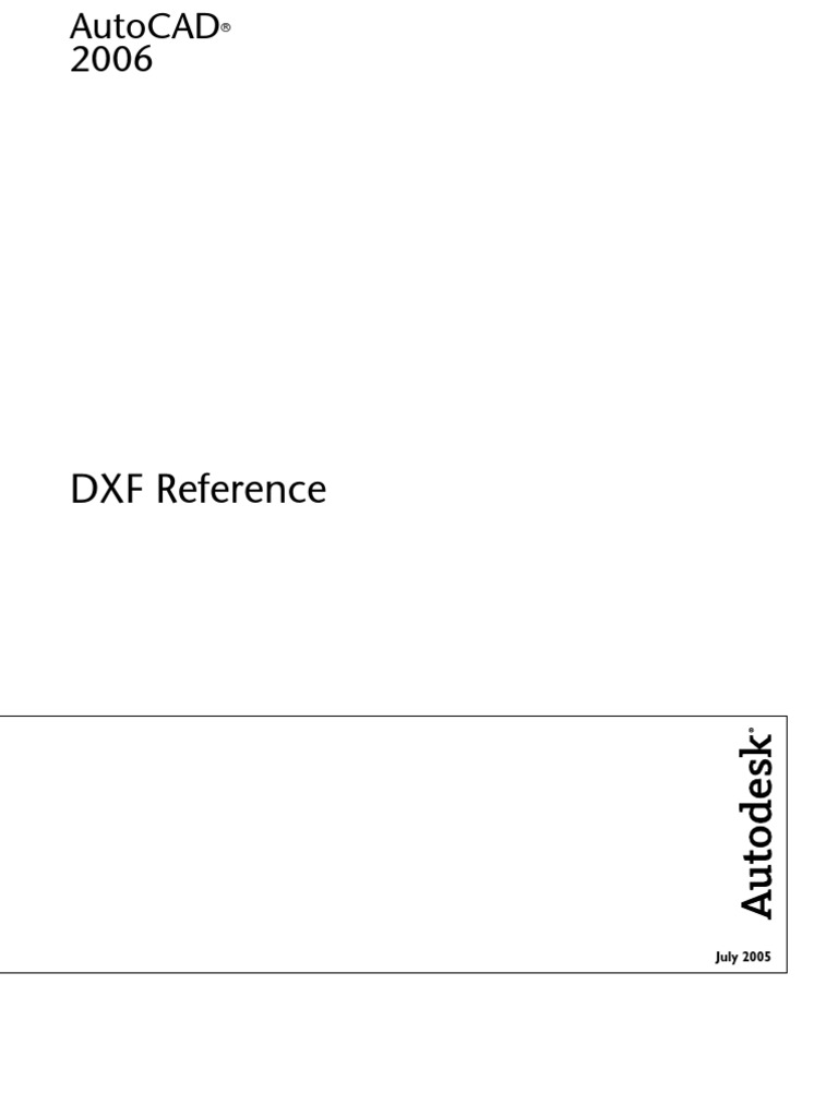 DXF Format | PDF | String (Computer Science) | Autodesk