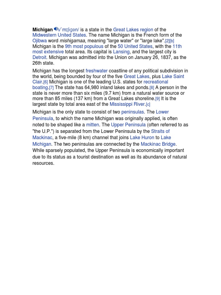 Michigan | PDF