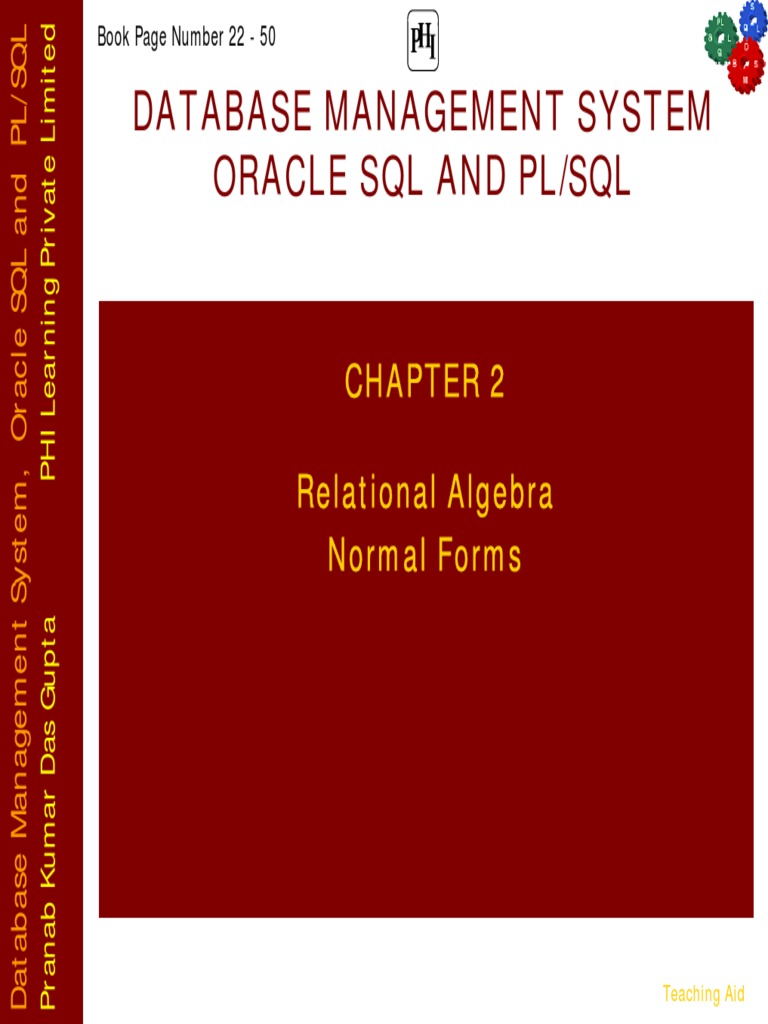 Chapter 2: Oracle PLSQL | PDF | Relational Database | Sql