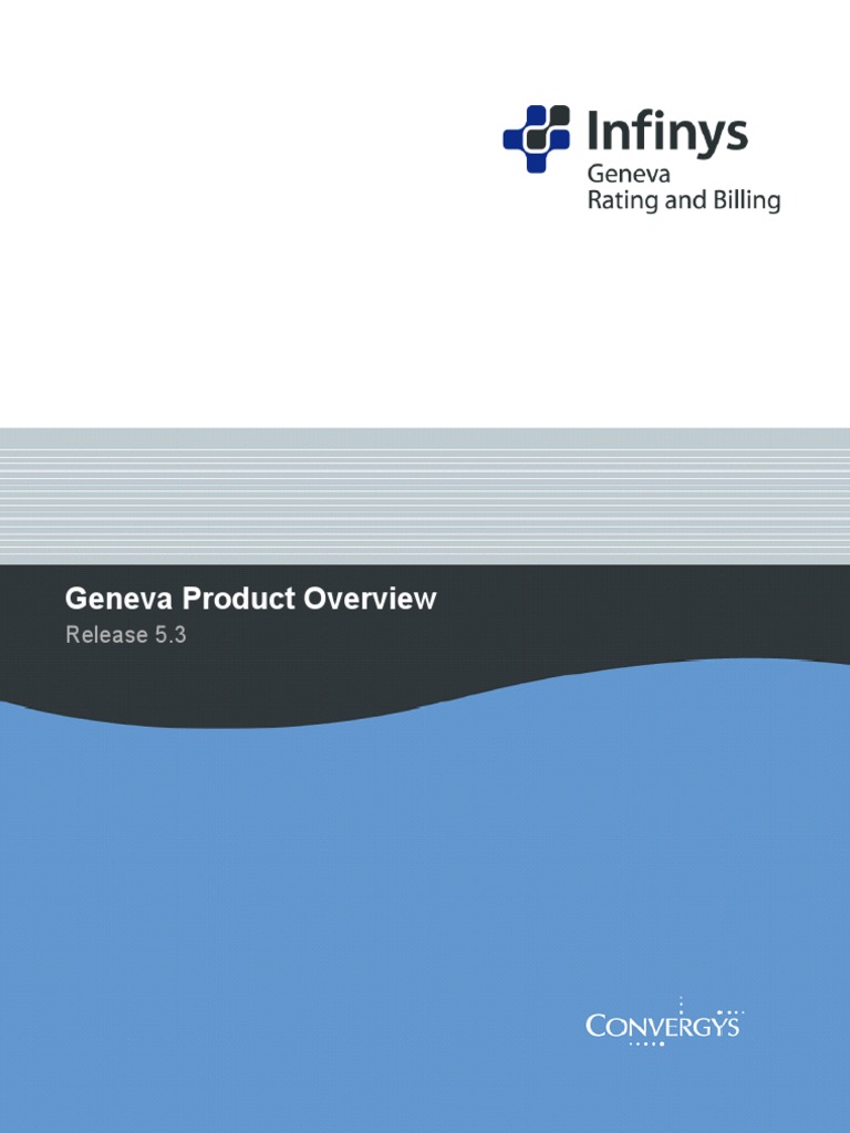 Geneva Product Overview | PDF | Invoice | Application Programming Interface