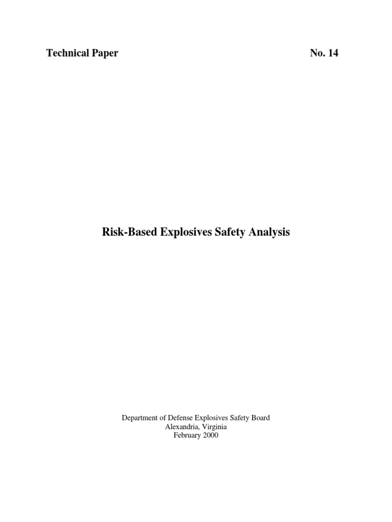 Ddesb Tech Paper 14 Risk Based Safety 130912 | PDF | Risk | Risk Management
