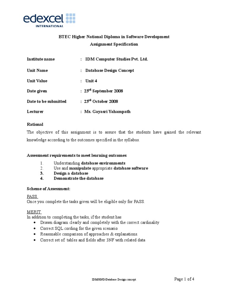 Database Design Concept | PDF | Database Design | Databases Database Design Concept | PDF | Database Design | Databases