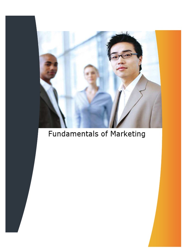 Fundamentals of Marketing | PDF | Market Segmentation | Marketing
