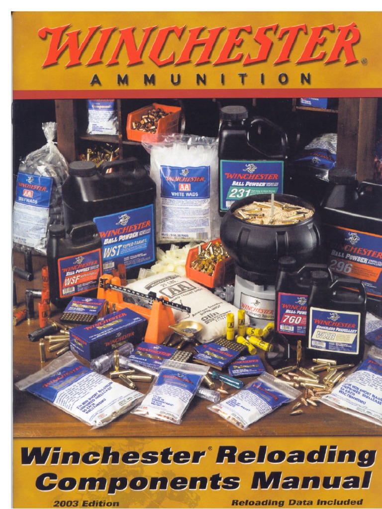 Winchester Reloading guide