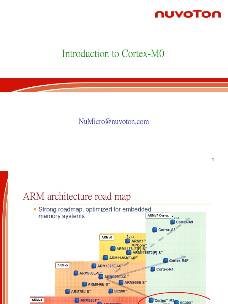 01_Introduction to Cortex-M0 | Arm Architecture | Computer Data