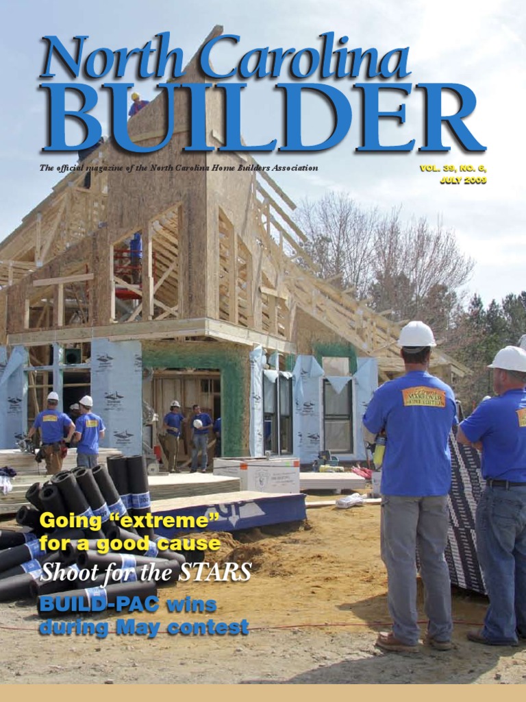 North Carolina Builder July 2009 | PDF | Roof | Wood