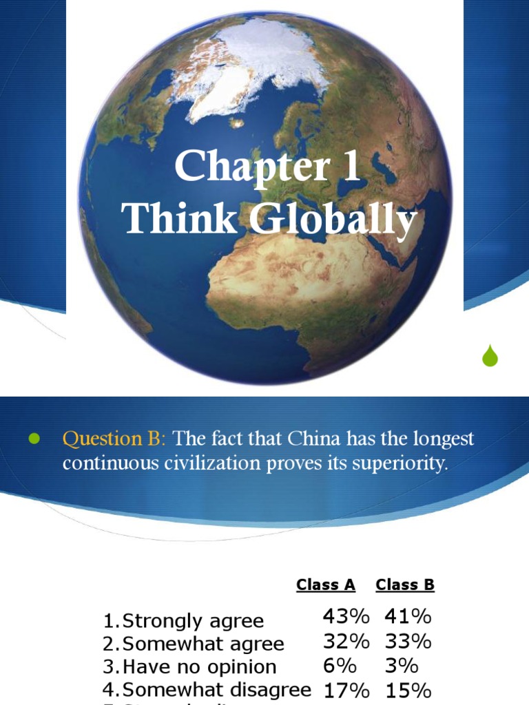 Chapter 1 | PDF | World View | Globalization
