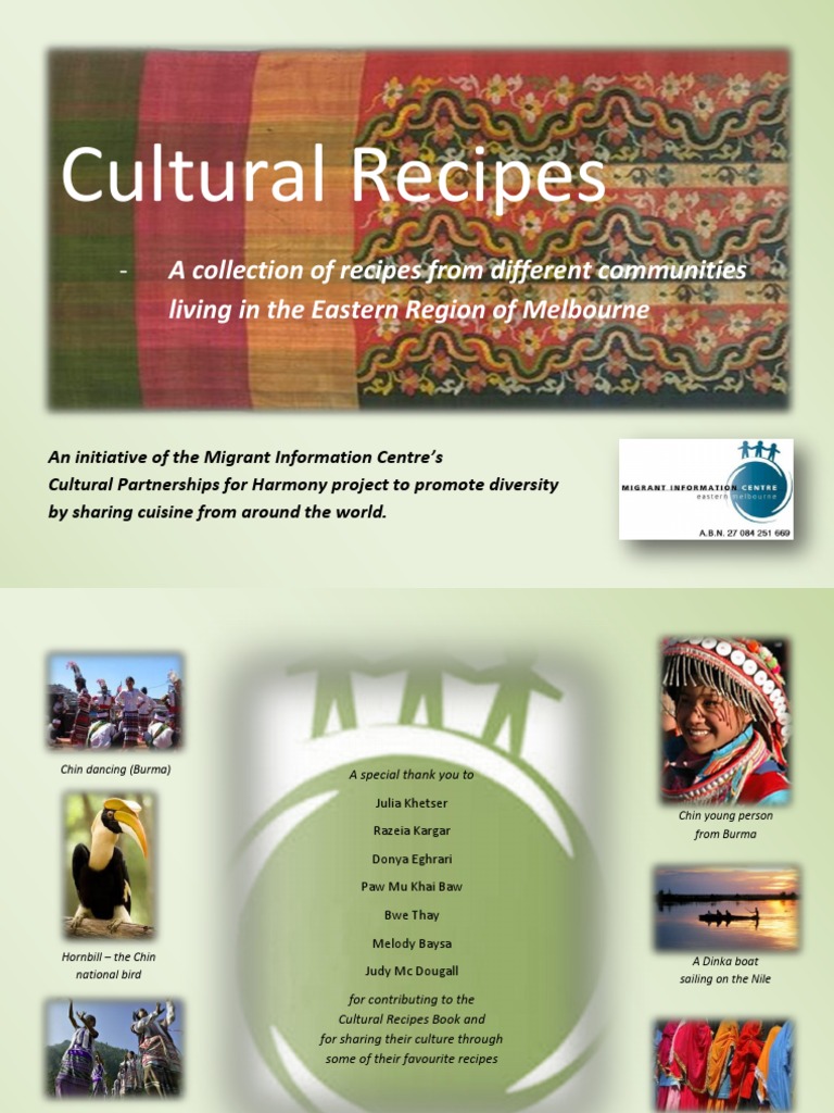Melbourne Cultural Recipe Collection | PDF | Pudding | Dumpling