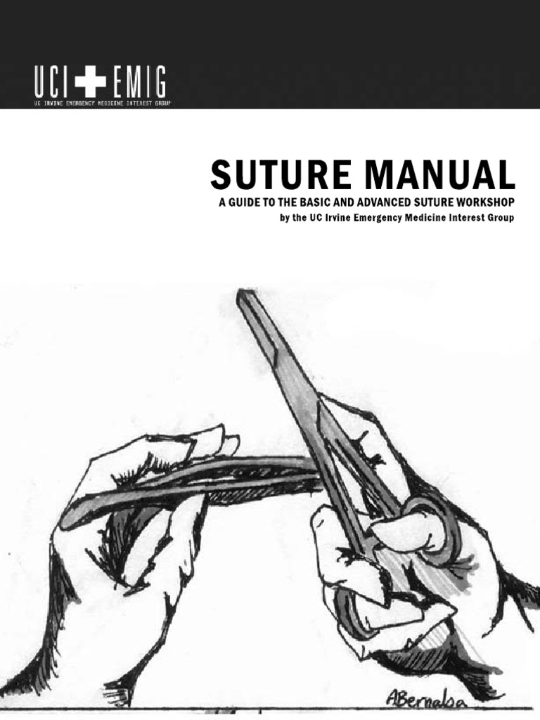 Suture Handout For Workshop | Wound | Surgical Suture