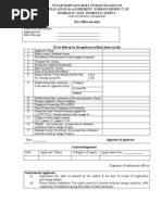 JVVNL New Electric Connection Form | PDF | Deed | Government