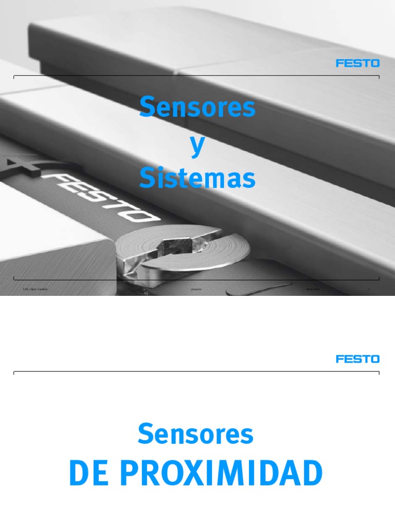 Curso de Sensores Festo Rev 1 | PDF | Fibra óptica | Ingenieria Eléctrica