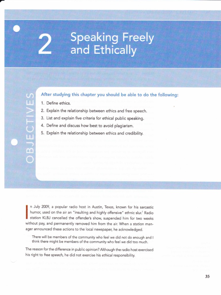 Comm3 Chapter 2 | PDF | First Amendment To The United States ...