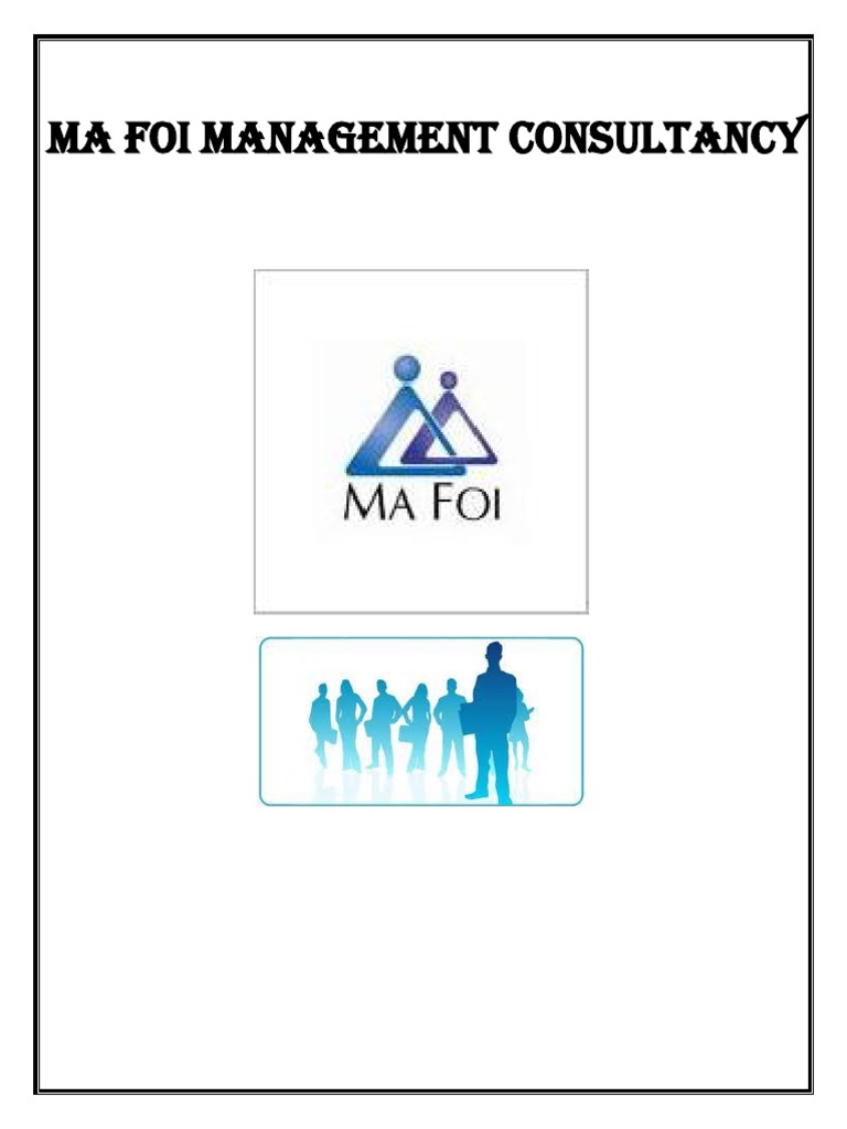 Ma Foi Management Consultancy | PDF